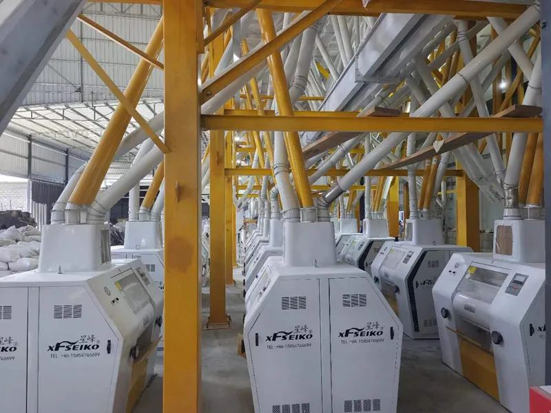 260TPD Steel Structure Wheat Flour Mill Plant