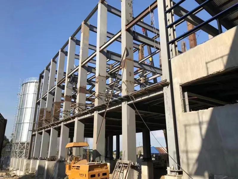 260TPD Steel Structure Wheat Flour Mill Plant